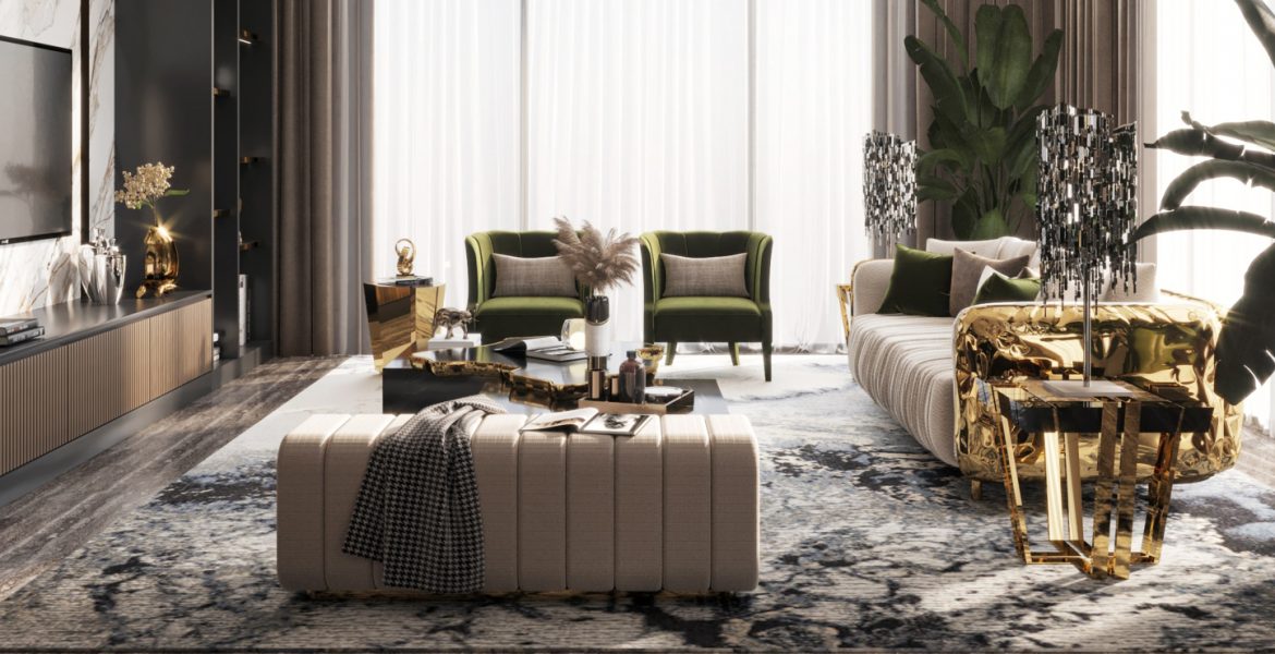 interior design luxury high end contemporary condo in new york