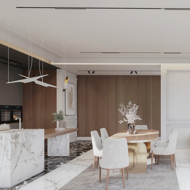The Luxury Of Living In This Curated Dining Room