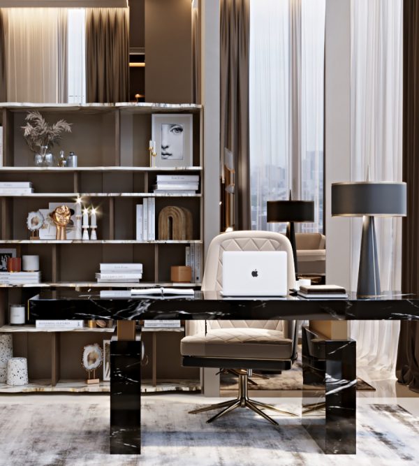 Elegant Pink Bedroom By Wise Interiors