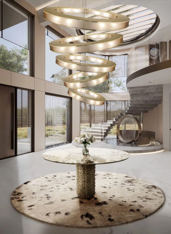 Modern Living Room With A Curated Atmosphere
