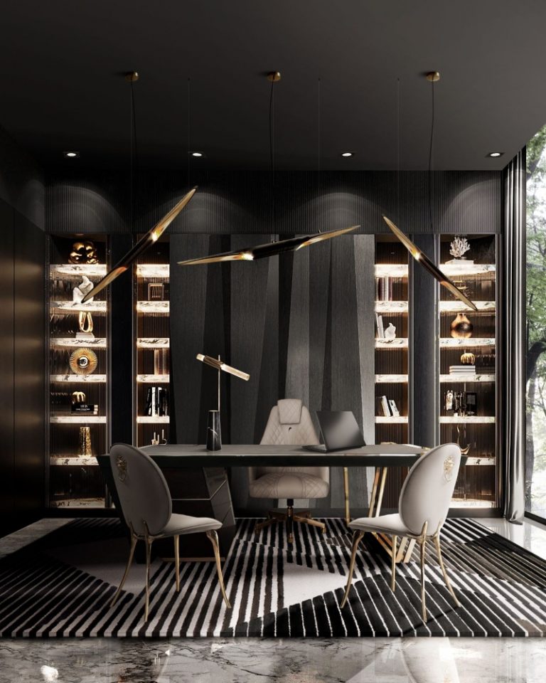 Zen Interior Design: A Luxury Office With A Sense of Natural Depth