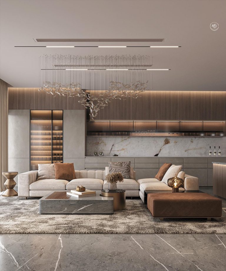 A Curated Penthouse Design In Miami
