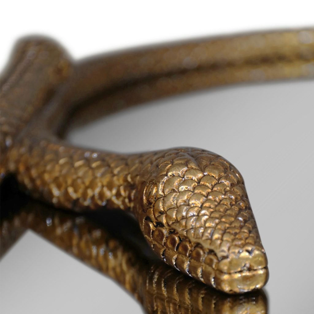 Serpentine Apple-Shaped Mirror – Covethouse