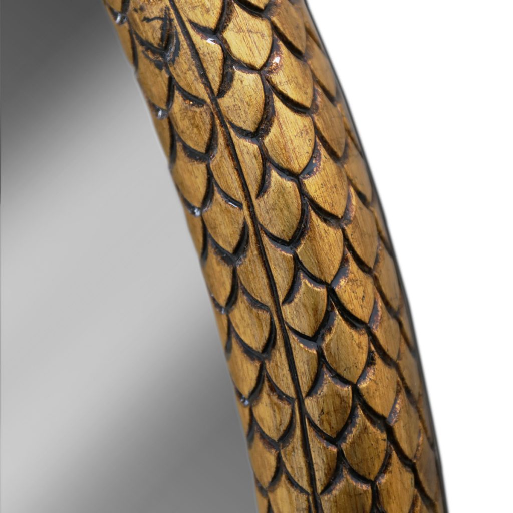 Serpentine Apple-Shaped Mirror – Covethouse